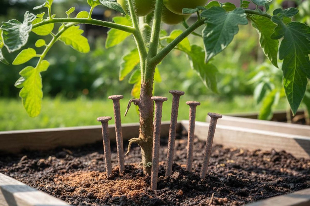 Why rusty nails could be the garden secret your plants have been ...