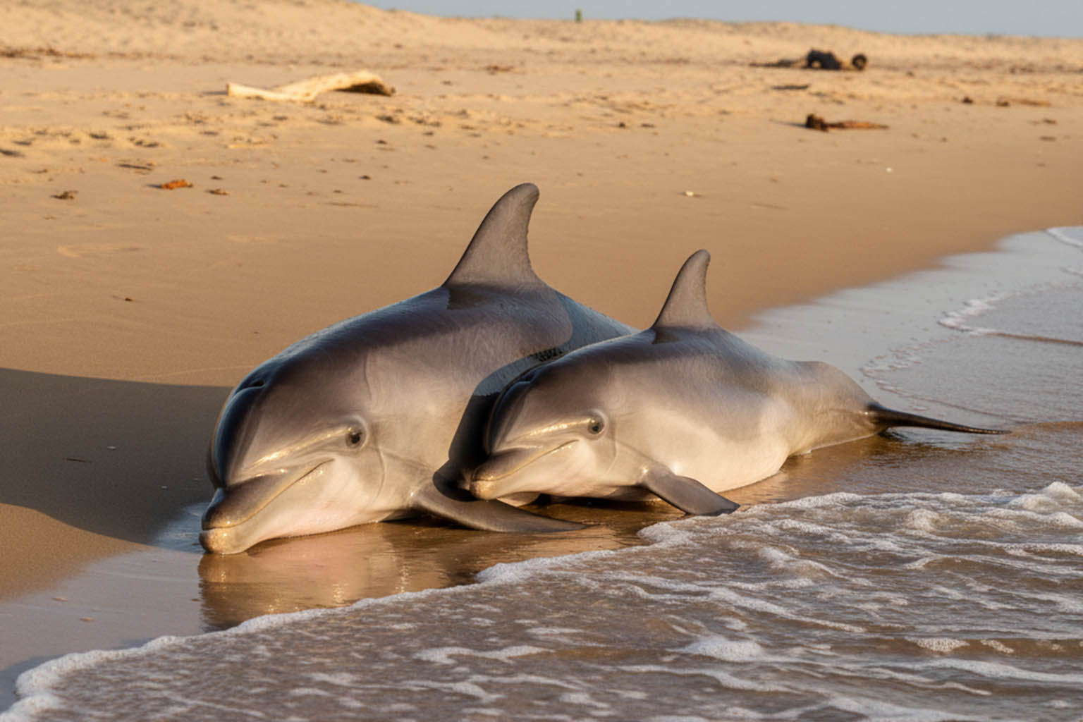 Stranded dolphins in Australia: 90 die despite rescue efforts due to ...